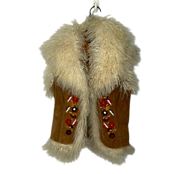 Heart Moon Star | Jackets & Coats | Vintage Heart Moon Star Brown Suede ...